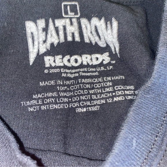 Death Row Records | Shirts | Death Row Records T Shirt | Poshmark